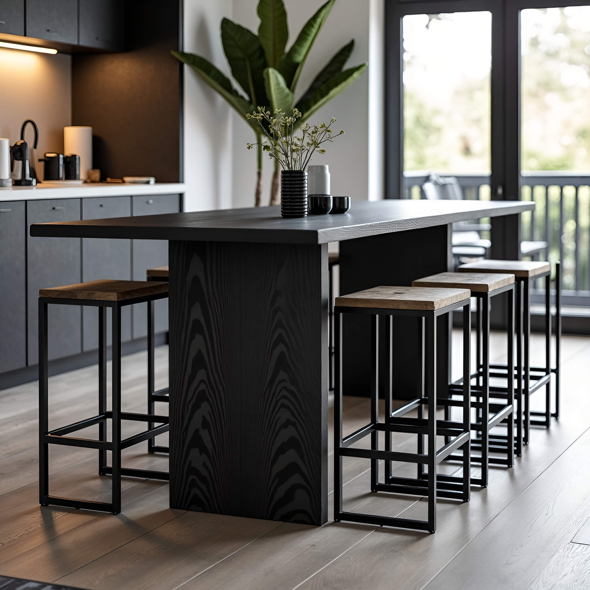 Solid Wood Bar Tables | Handcrafted | The Bennett Bar Table | Fargo ...