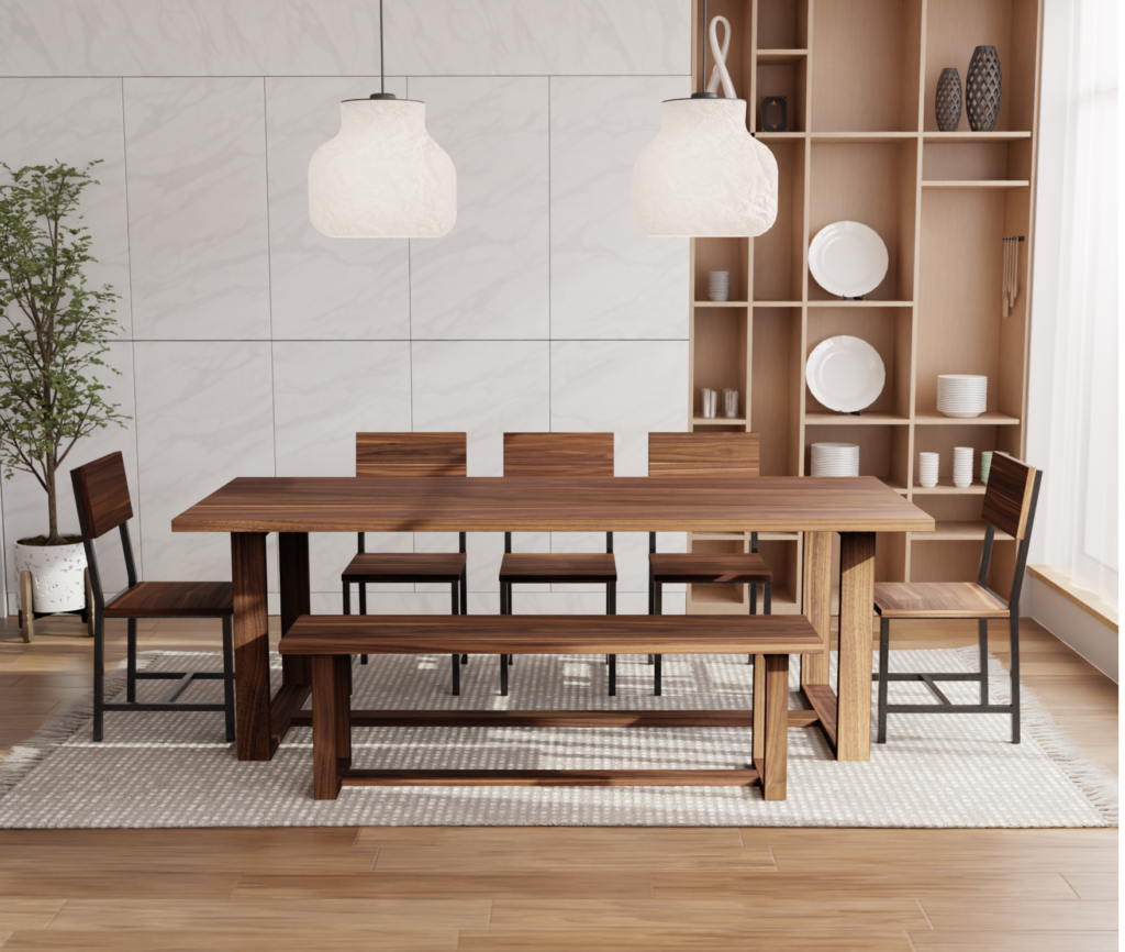 The Melissa Dining Table - Fargo Woodworks