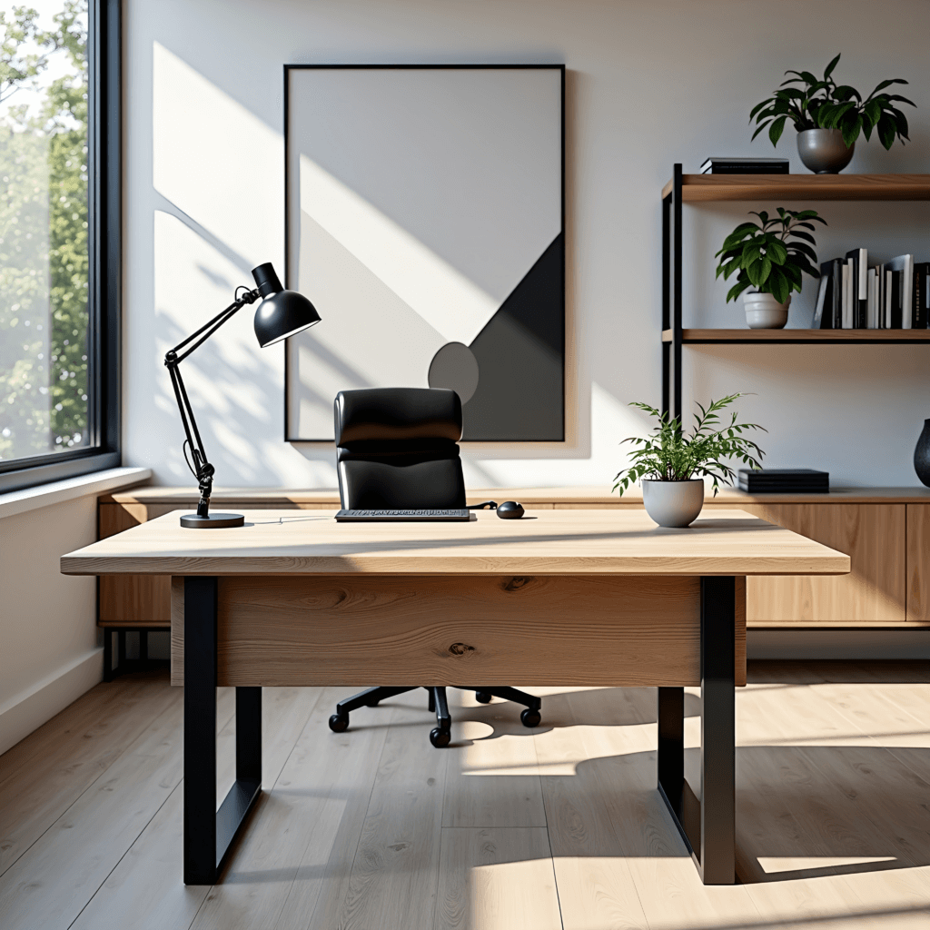 Horizon Desk | Premium Handcrafted Executive Desk | Fargo Woodworks