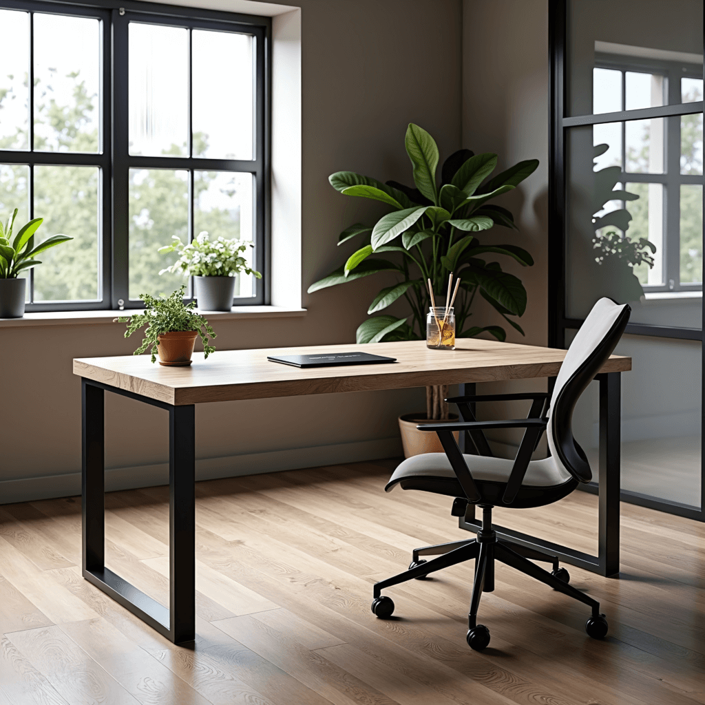 Atlas Desk | Premium Handcrafted Solid Wood Desk | Fargo Woodworks
