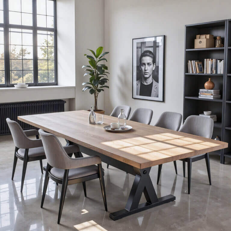 Solid Wood Conference Tables | Customize to any Size | Handcrafted