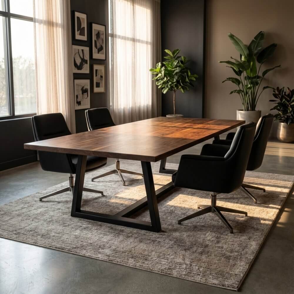 Cassian Conference Table for Modern Offices | Carbon & Cass