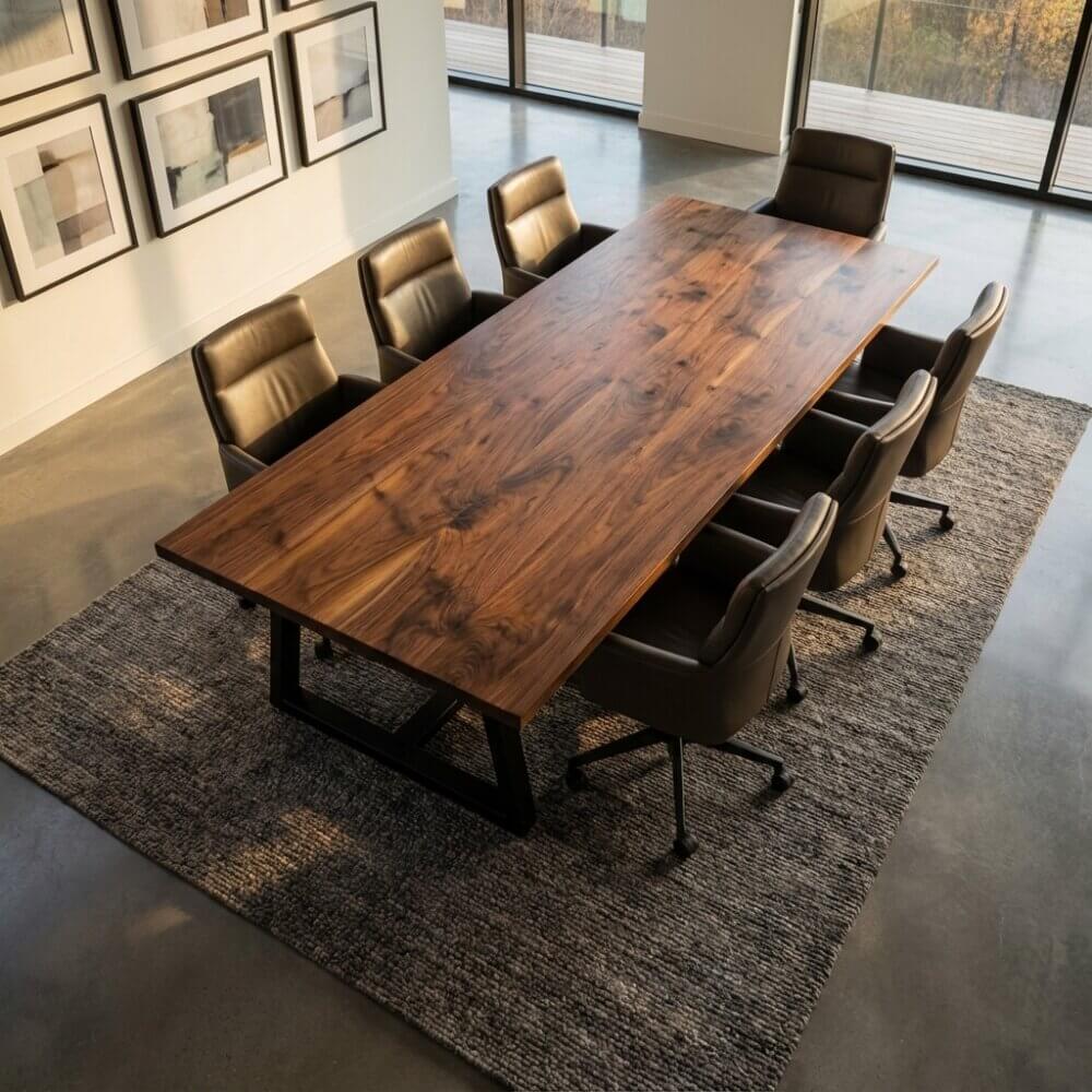 Cassian Conference Table for Modern Offices | Carbon & Cass